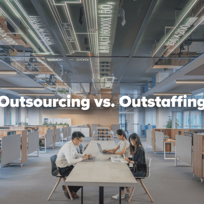 Outsourcing vs. Outstaffing by Ukrainian software development company