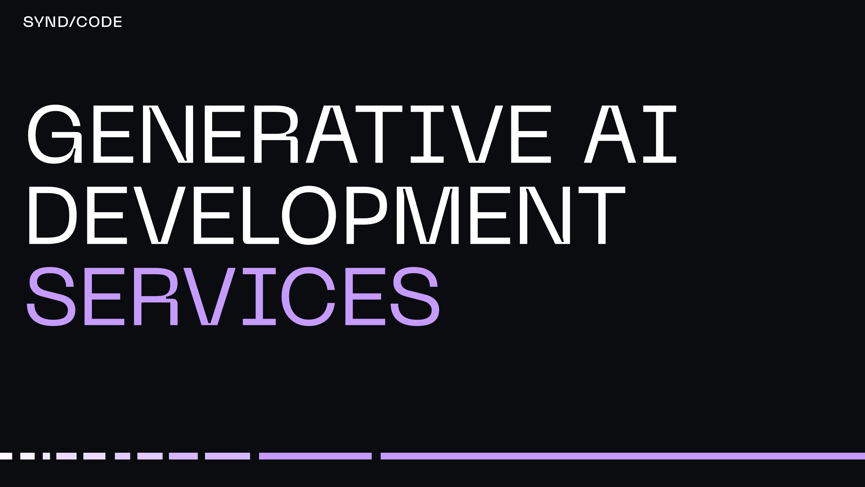 Generative AI Development Services | Syndicode