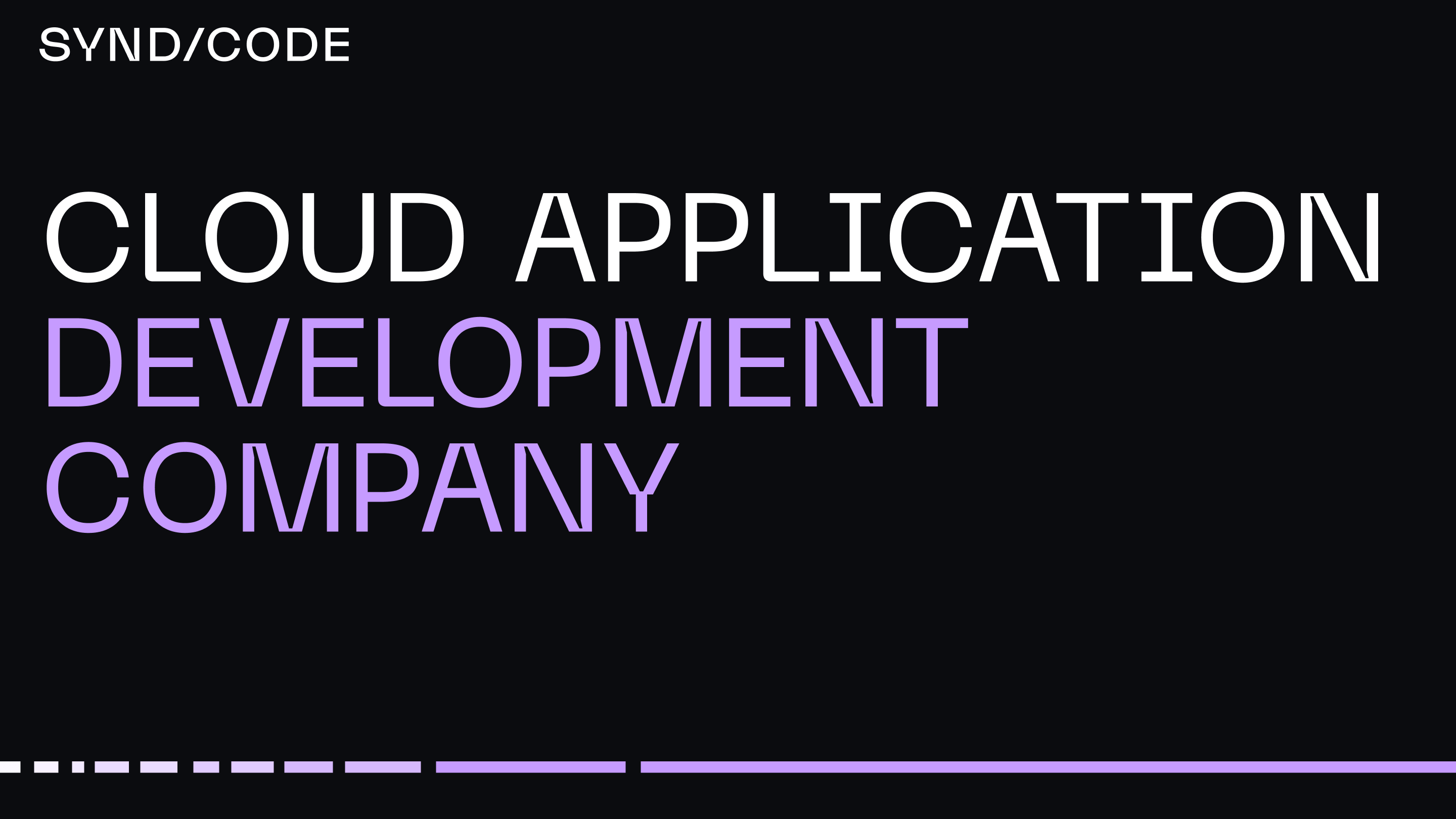 Cloud Application Development Company – Syndicode