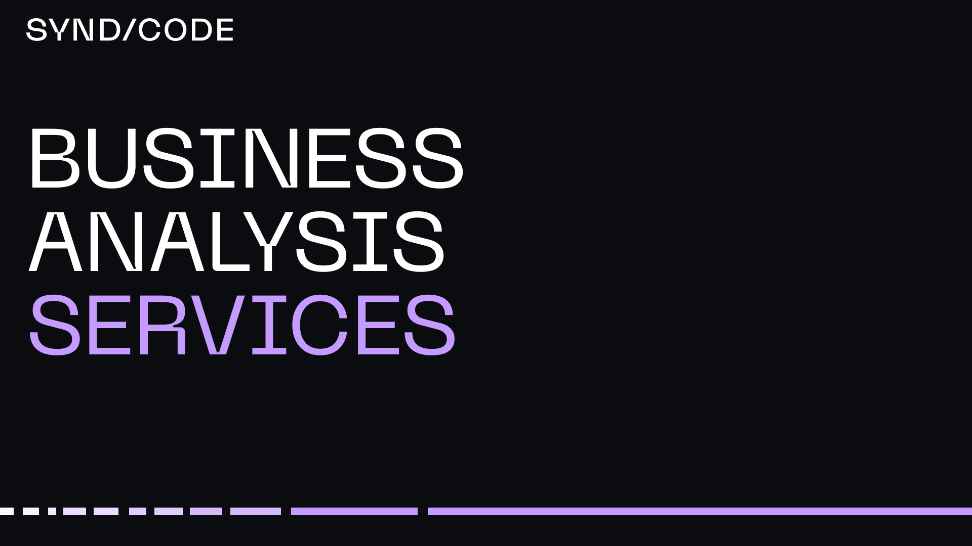 Business Analysis & Consulting Services | Syndicode