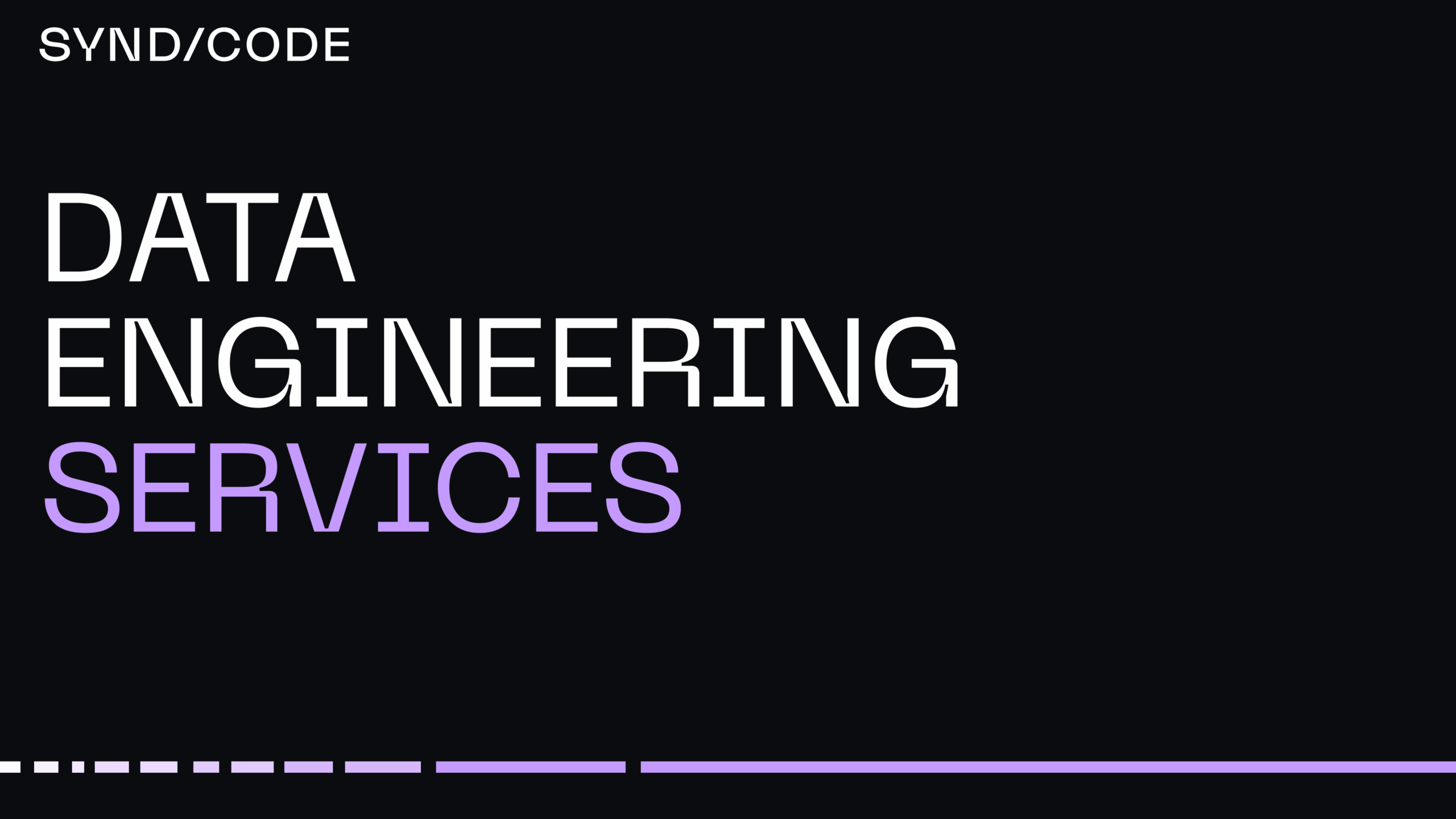 Data engineering services | Syndicode